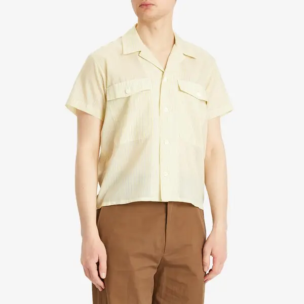 SECOND / LAYER Open Collar Shirt