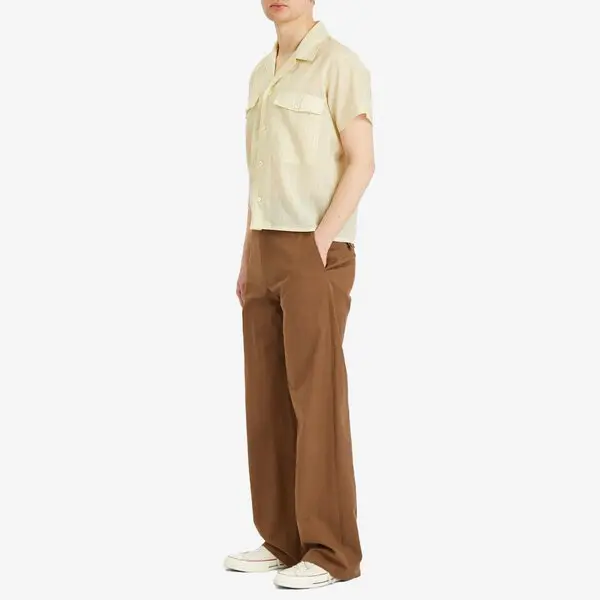 SECOND / LAYER Open Collar Shirt