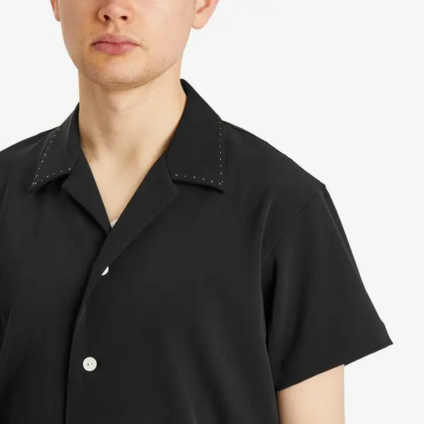 SECOND / LAYER Open Collar Shirt