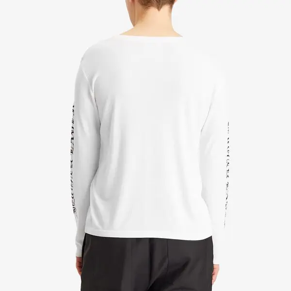 SECOND / LAYER Destroyed Skate Wave Long Sleeve T-shirt