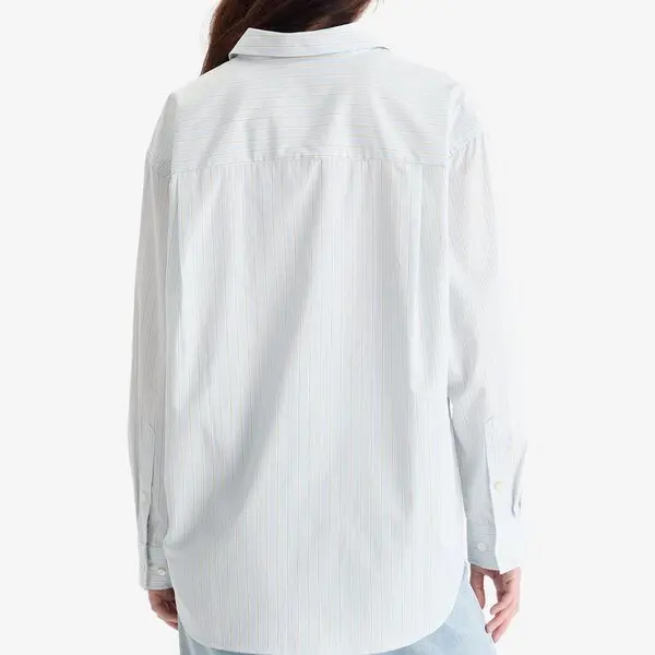 DUNST Striped Oversized Shirt