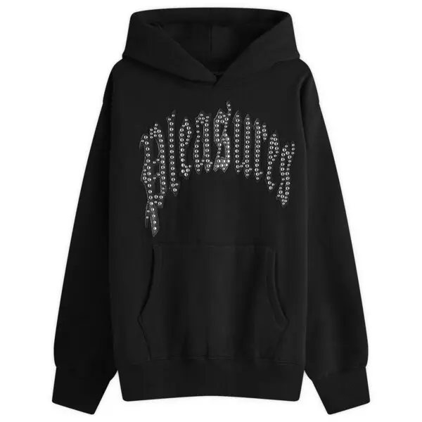 PLEASURES Twitch Studded Hoodie - Black