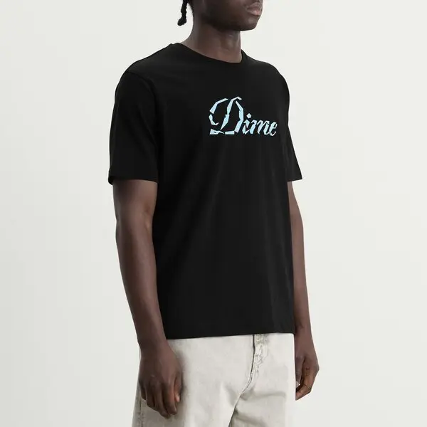 DIME Cursive Paper Cut T-shirt