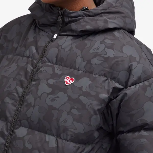 A BATHING APE Solid Camo Down Jacket