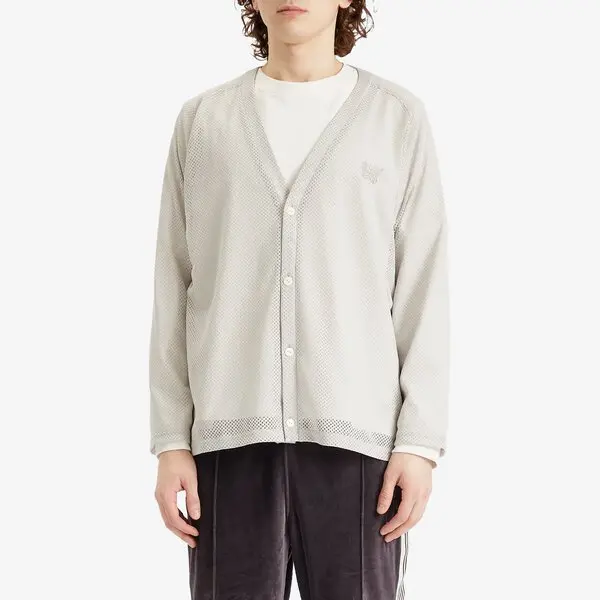 Needles Mesh V-neck Cardigan