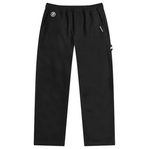 AAPE BY *A BATHING APE Aape Now Denim Workwear Trousers - Black