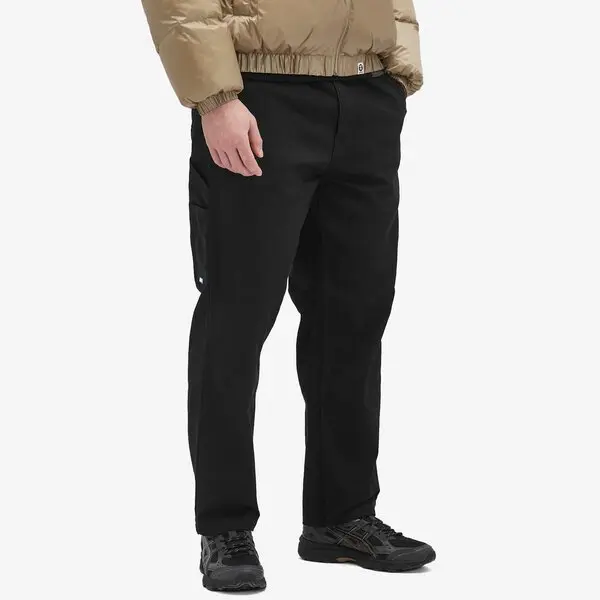 AAPE BY *A BATHING APE Denim Workwear Trousers - Black