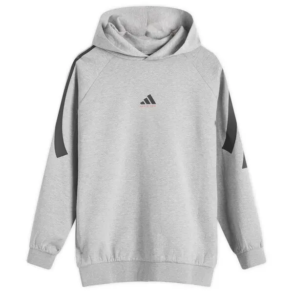 Adidas Basketball Hoodie - Grey