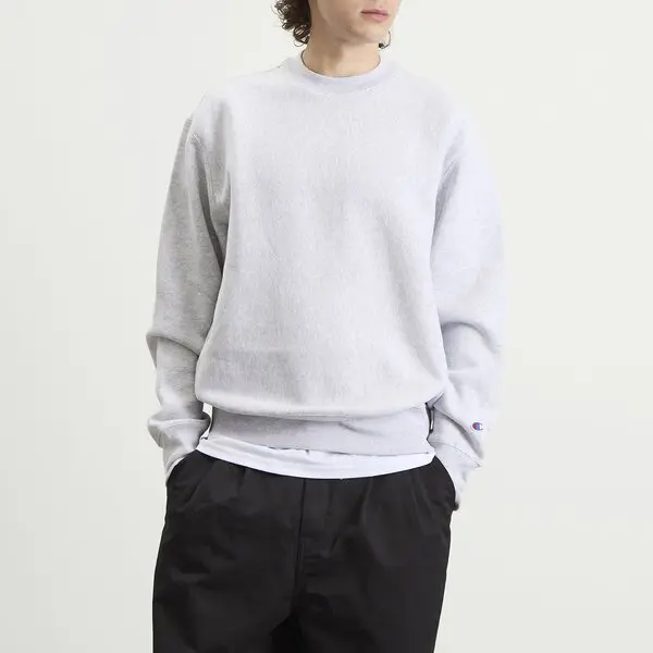 Champion Classic Crew Sweatshirt - Grey Marl