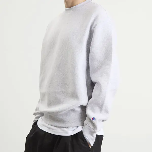 Champion Classic Crew Sweatshirt - Grey Marl