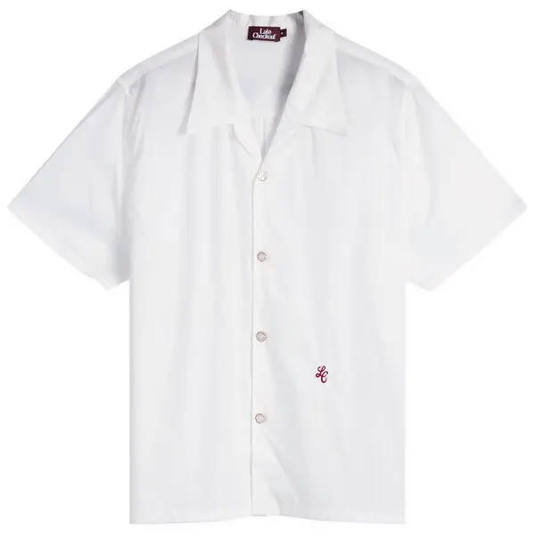 LATE CHECKOUT Short Sleeve Shirt - Ice Blue