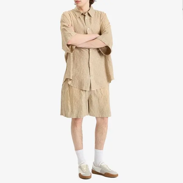 Acne Studios Tonal Monogram Jacquard Shorts