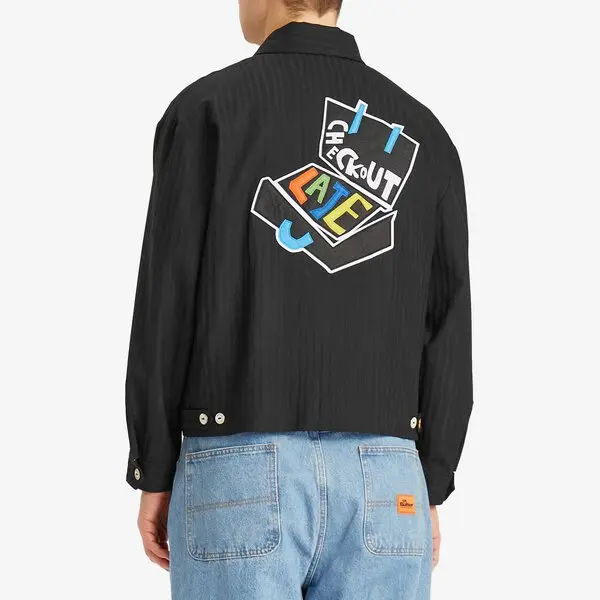 LATE CHECKOUT Suitcase Zipper Jacket