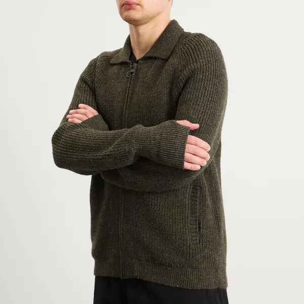 Barbour Heritage + Garthman Zip Cardigan