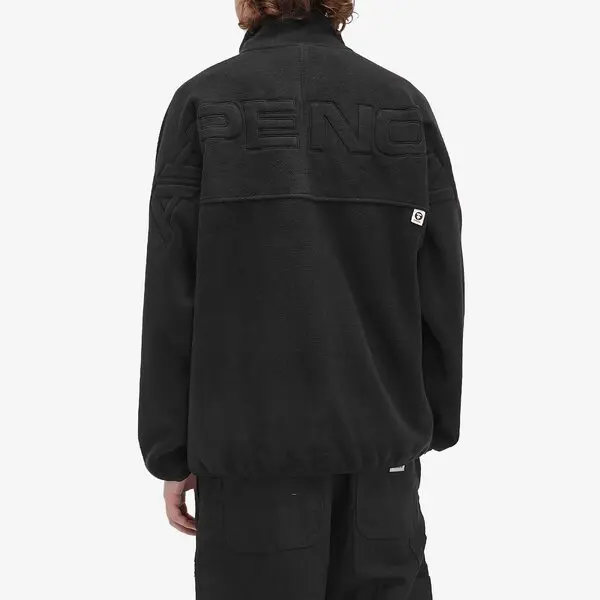 AAPE BY *A BATHING APE Aape Now Moc Neck Polar Fleece