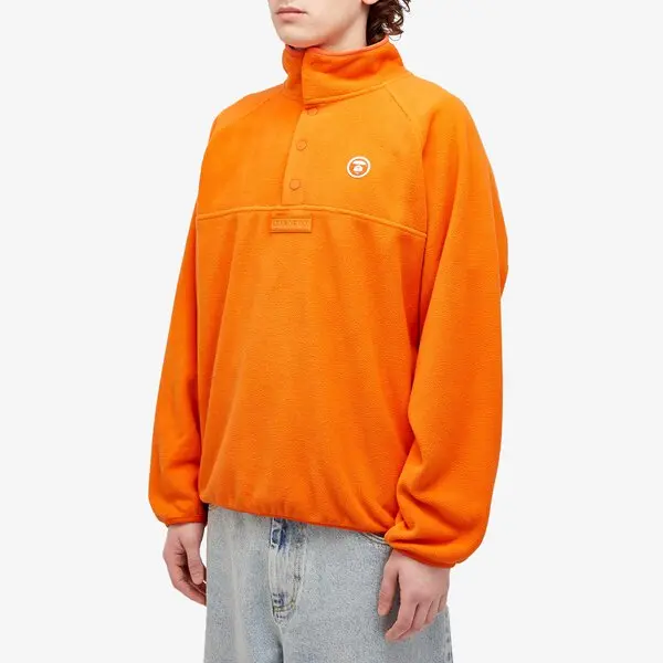 AAPE BY *A BATHING APE Moc Neck Polar Fleece
