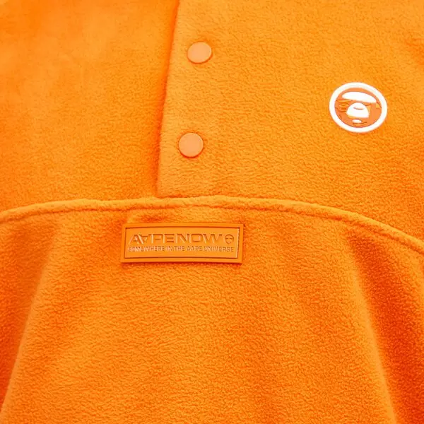 AAPE BY *A BATHING APE Moc Neck Polar Fleece
