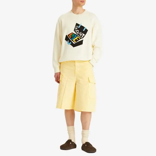 LATE CHECKOUT Faded Cargo Shorts