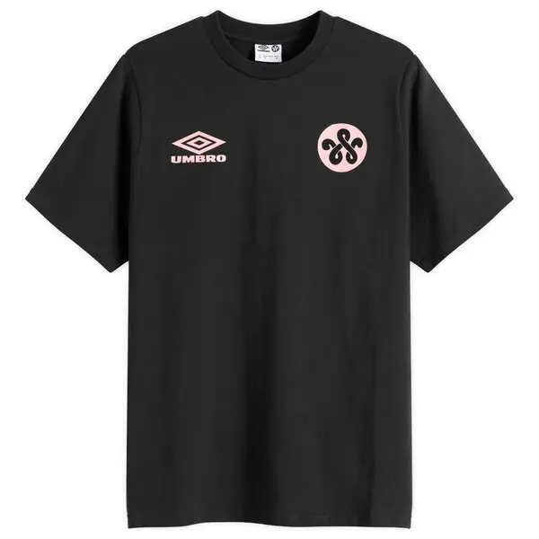 UMBRO X Woei Logo T-shirt - Black/pink