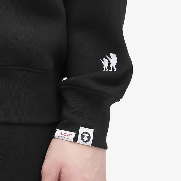 AAPE BY *A BATHING APE Aape Universe Back Stamp Sweatshirt