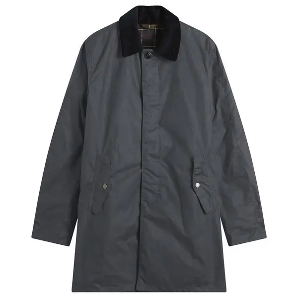 Barbour X Baracuta Tyne Wax Coat - Navy