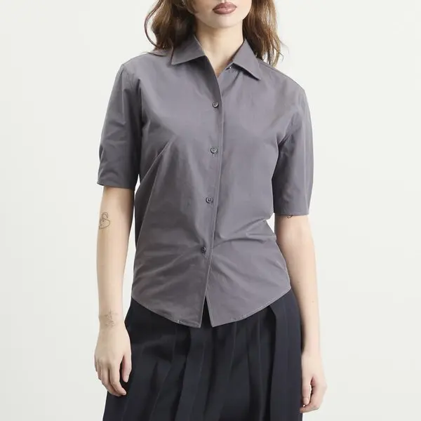 JIL SANDER Short Sleeve Boxy Shirt