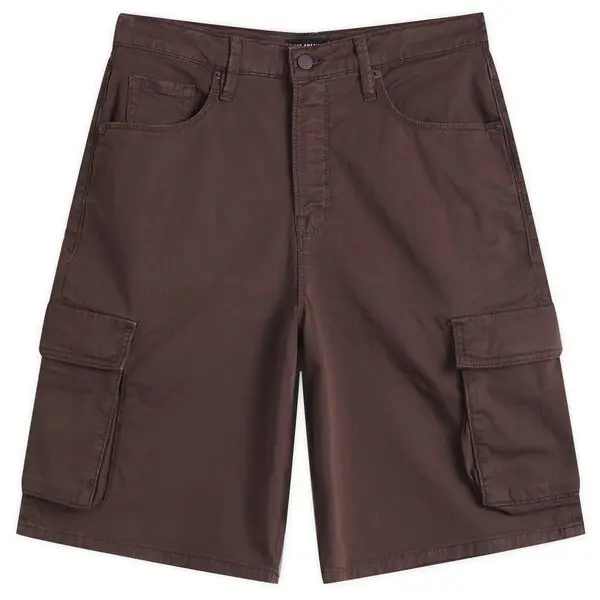 Good American Twill Cargo Short - Bark