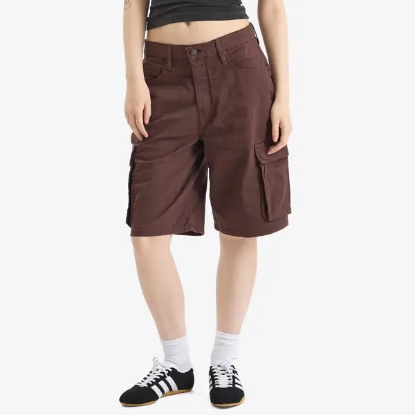 Good American Twill Cargo Short - Bark