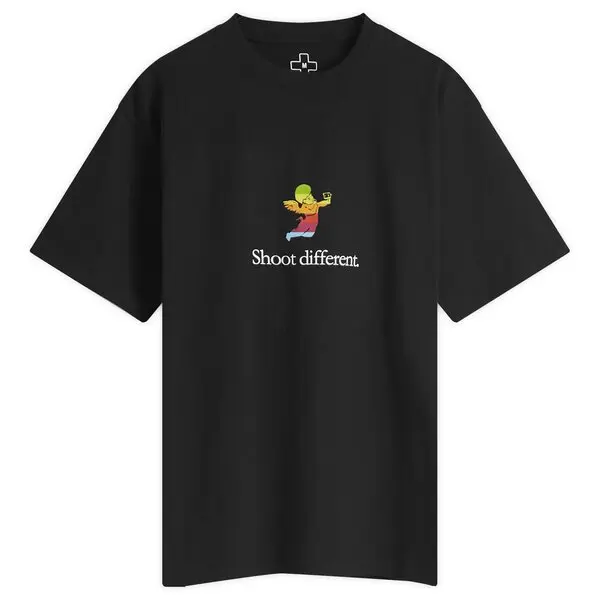 PLACES+FACES Shoot Different T-shirt - Black