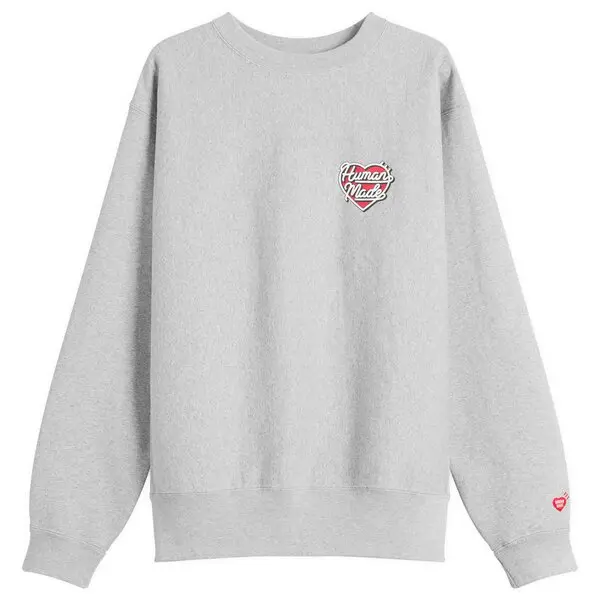 HUMAN MADE Heart Heavyweight Sweatshirt - Gray