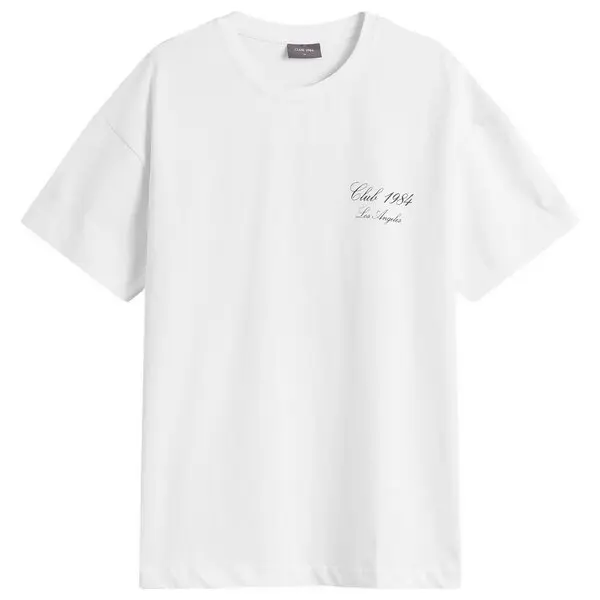 CLUB 1984 The Line T-shirt - White