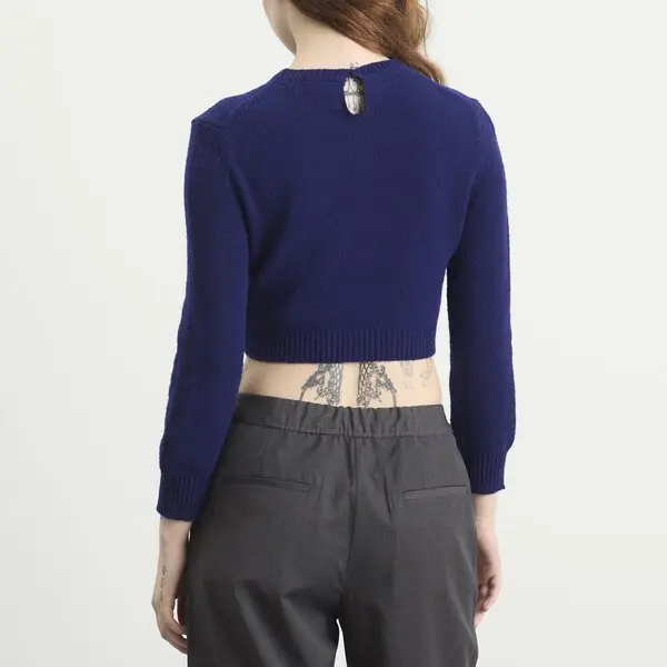 JIL SANDER Crew Neck Jumper In Wool