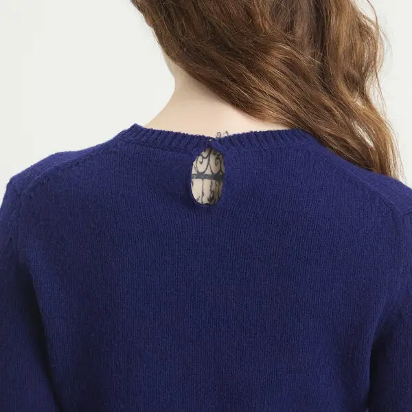 JIL SANDER Crew Neck Jumper In Wool
