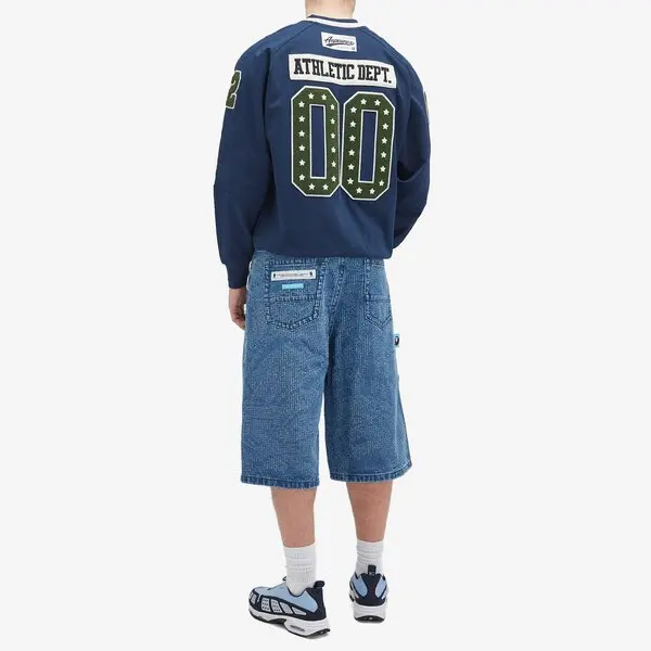 AAPE BY *A BATHING APE Aape Ice Hockey Jersey Sweatshirt