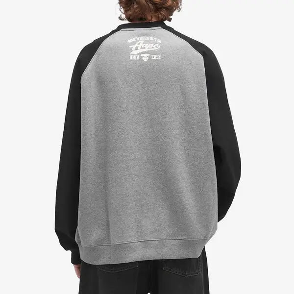 AAPE BY *A BATHING APE Ice Hockey Camo Stamp Sweatshirt