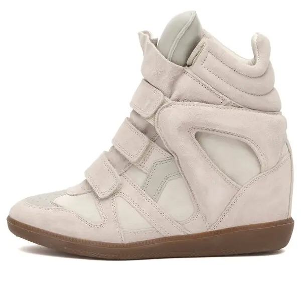 Isabel Marant Étoile Bekett Platform Sneaker - Ecru