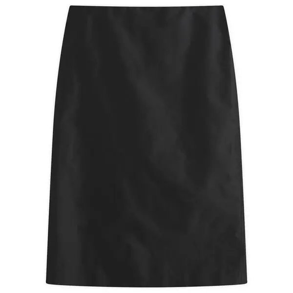 JIL SANDER High Waist Skirt - Black
