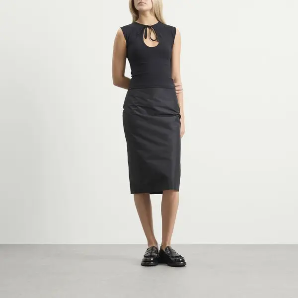 JIL SANDER High Waist Skirt