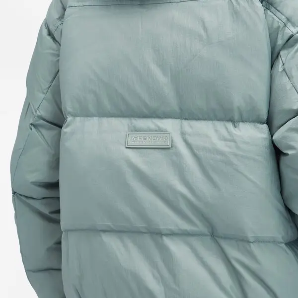 AAPE BY *A BATHING APE Aape Now Camo Badge Hooded Down Jacket