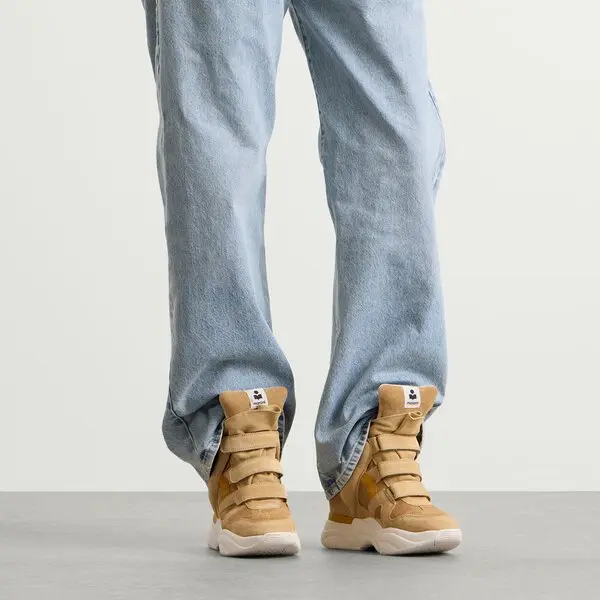 Isabel Marant Étoile Balskee Platform Sneaker - Multicolor Beige