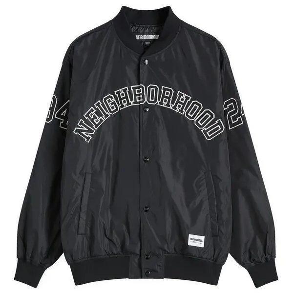 NEIGHBORHOOD Baseball Jacket - Black