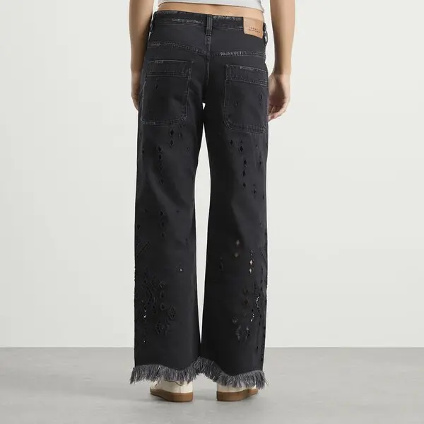 Isabel Marant Étoile Amia Embroidered Jeans