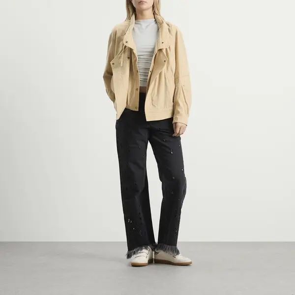 Isabel Marant Étoile Amia Embroidered Jeans