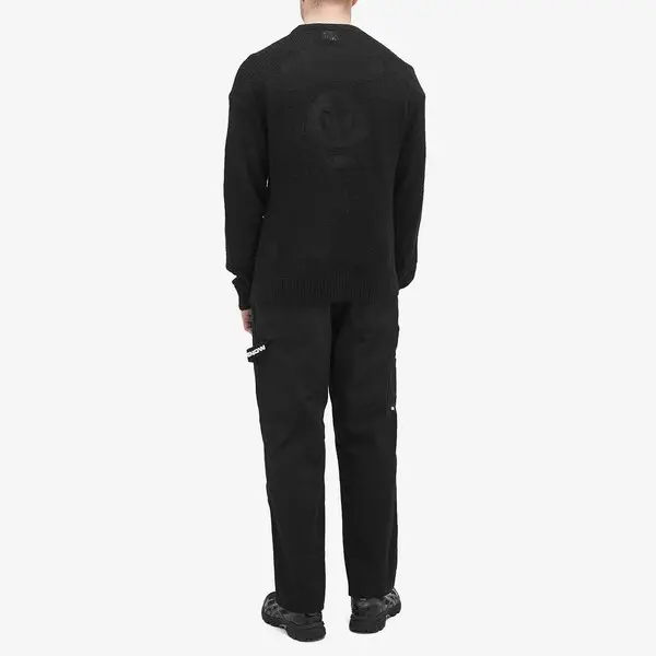 AAPE BY *A BATHING APE Mohair Knit Sweater With Embroidered Logo