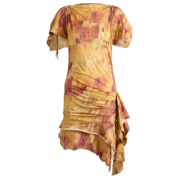 Isabel Marant Étoile Janick Mini Dress - Orange