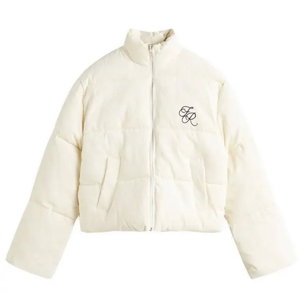 4TH & RECKLESS Arna Cord Puffer Jacket - Cream