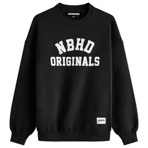 NEIGHBORHOOD Basic Sweatshirt - Black