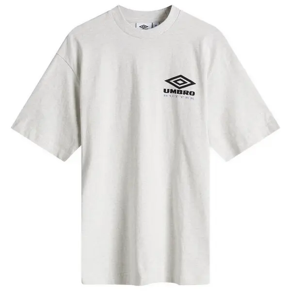 BUTTER GOODS X Umbro Lines T-shirt - Ash