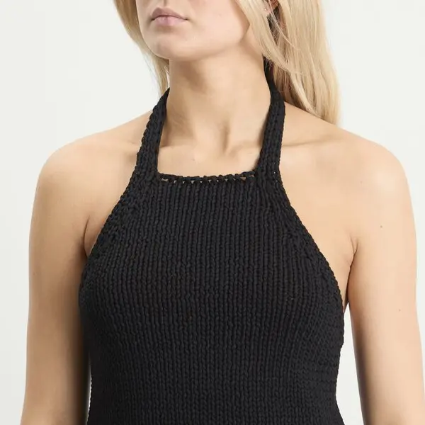 RÓHE Rohe Chunky Knit Halter Top