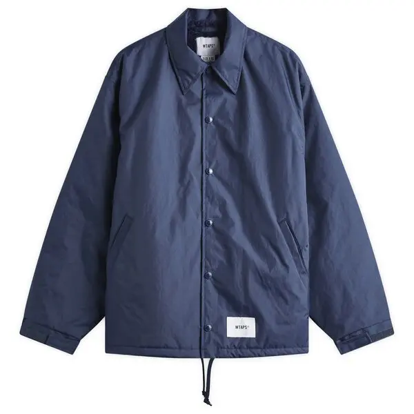 WTAPS 07 Boa Lined Coach Jacket - Navy